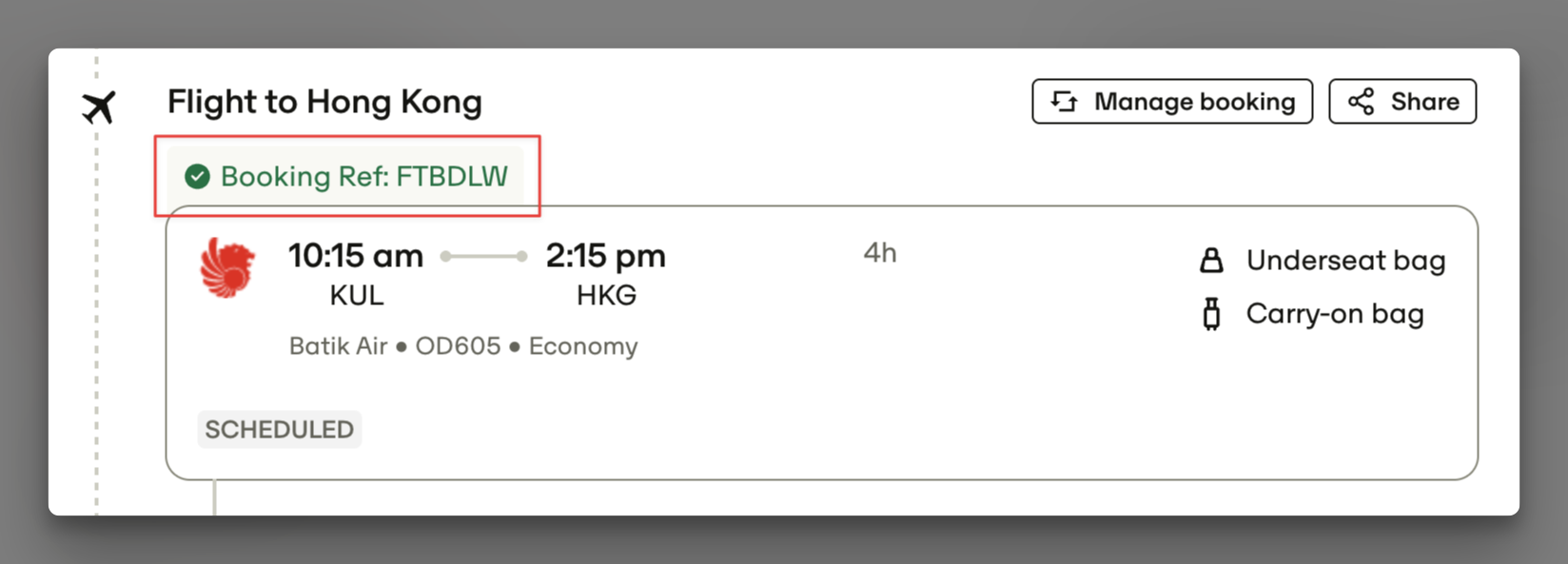 Find the confirmation number or booking reference – Help center
