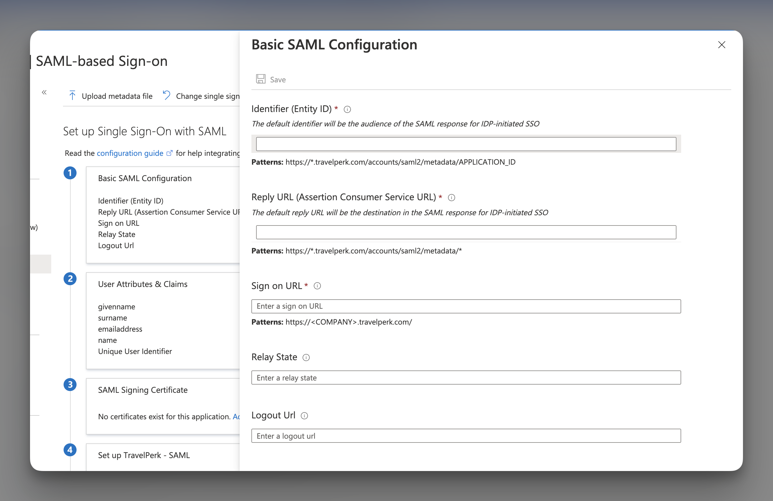 SSO für Azure (SAML) einrichten – Hilfe-Center